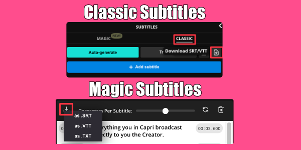 How to Use .SRT Files on Kapwing