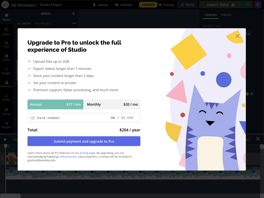 Kapwing August 2021 Release Notes