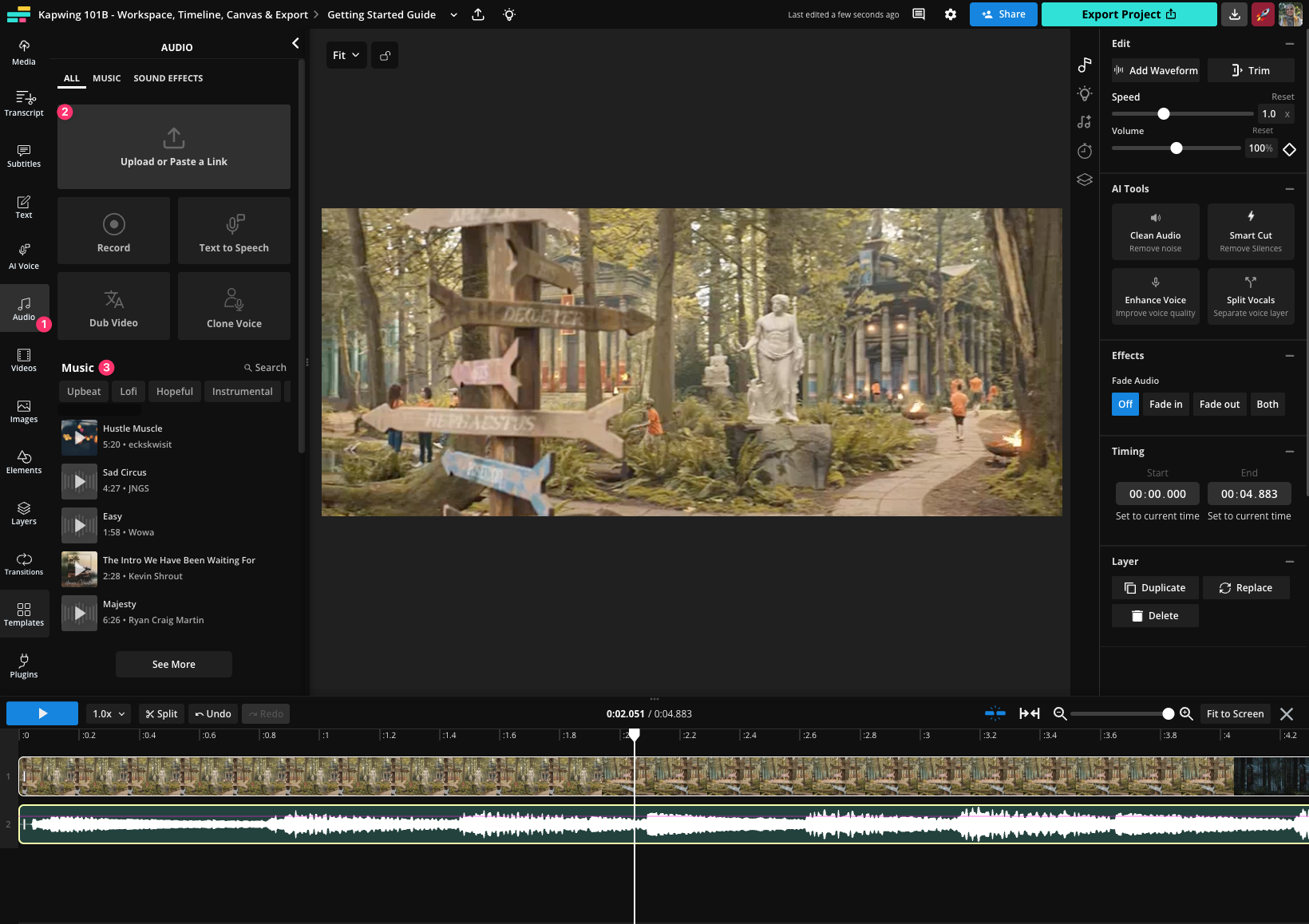 Getting Started with the Kapwing Studio