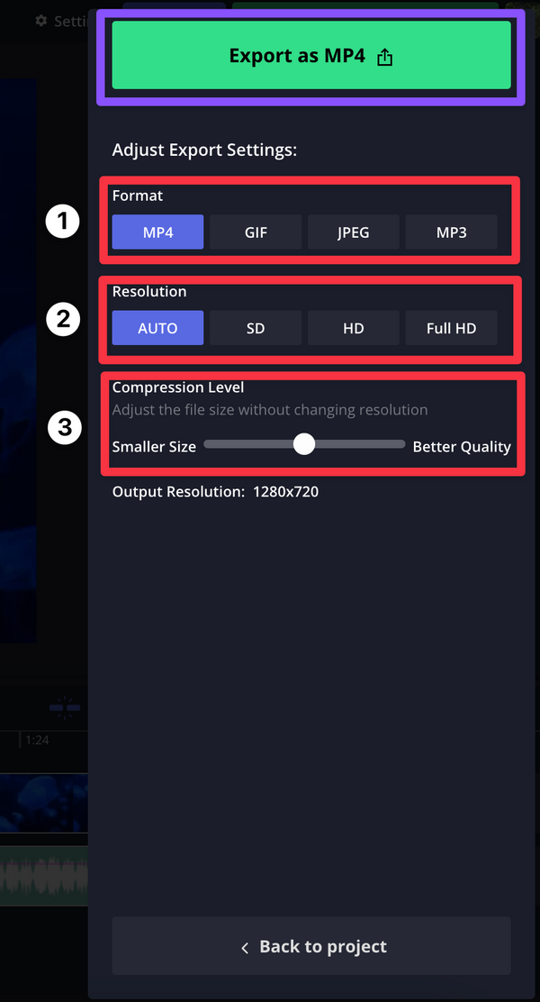 How to Save or Download Your Content from Kapwing