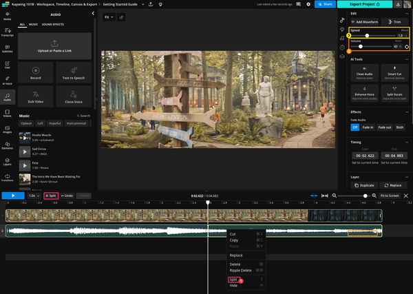 Getting Started with the Kapwing Studio