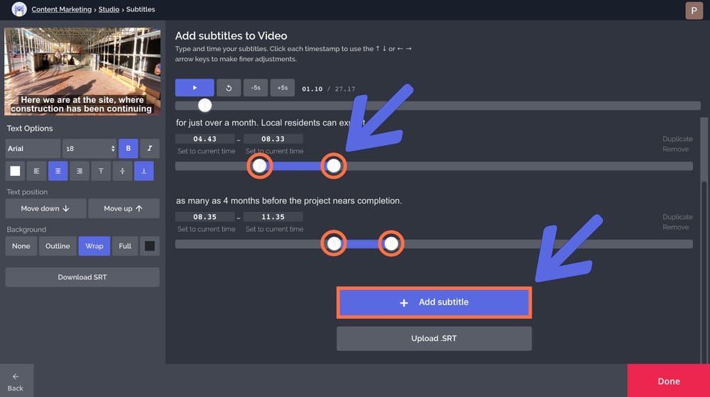 How to Add a Voice Over with Subtitles to a Video