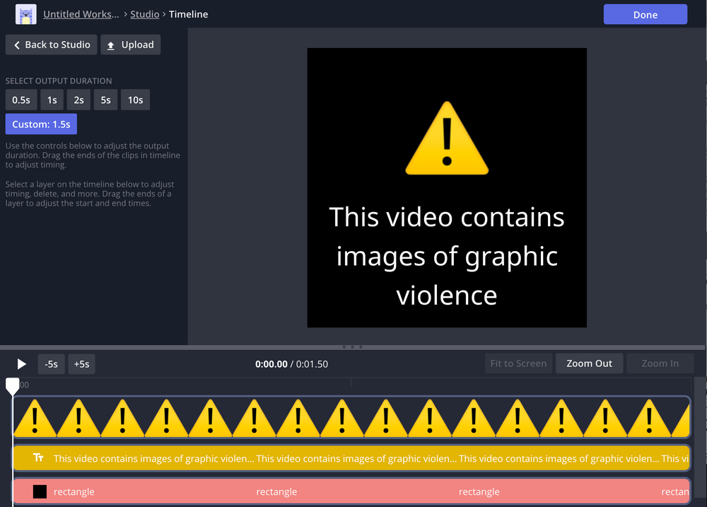 How to Add a Content Warning to any Video For Free
