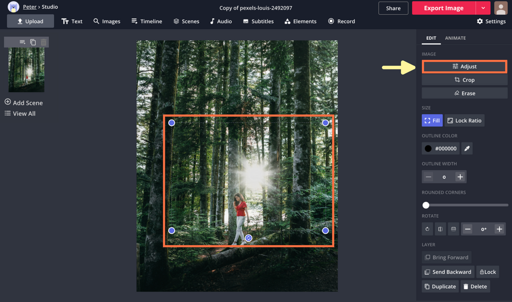 How to Add a God Rays Effect to Photo or Video Online