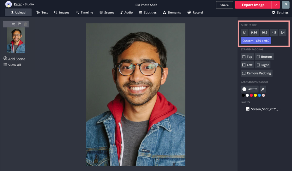 How to Make and Edit a Bio Photo for Any Website