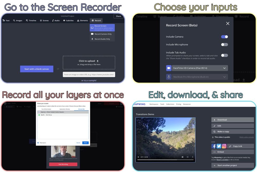 How to Record and Edit a Reaction Video in Your Browser