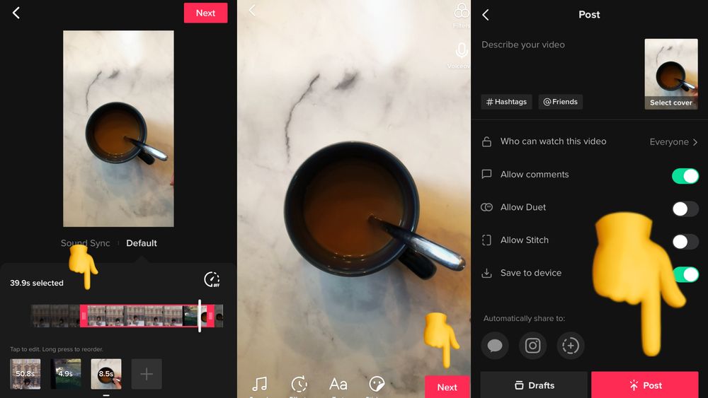 How to Make a TikTok with Multiple Videos