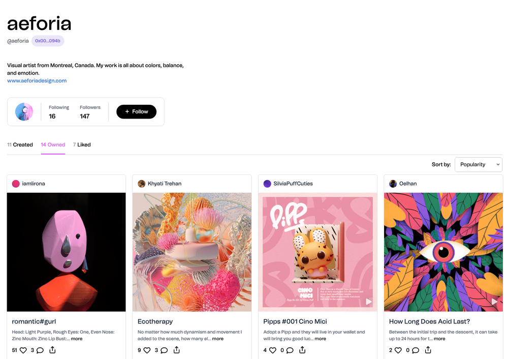 How to Display Your NFT Collection