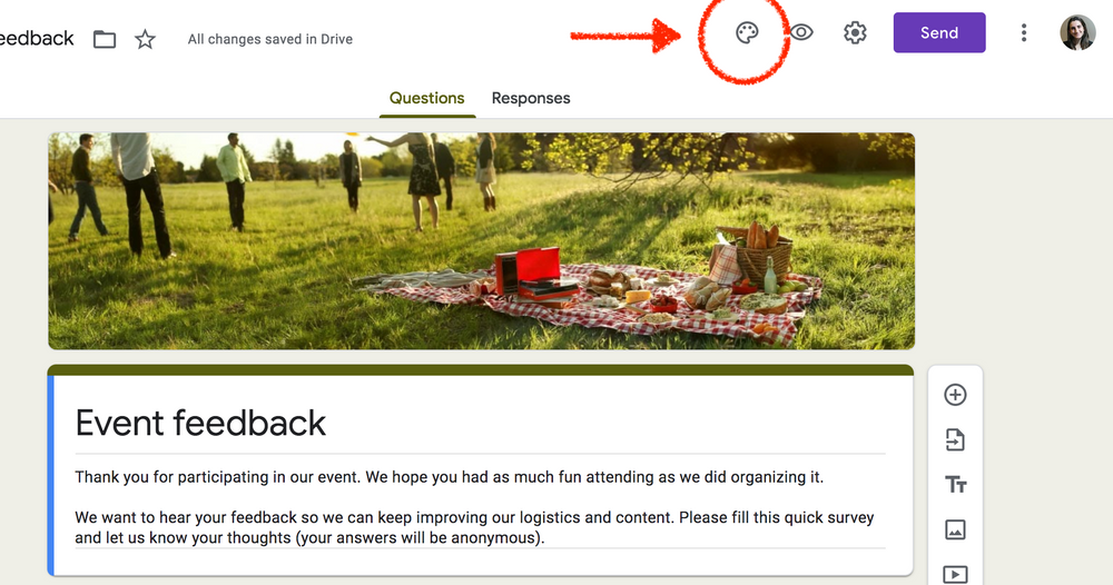 How to Make a Header Image for Google Forms