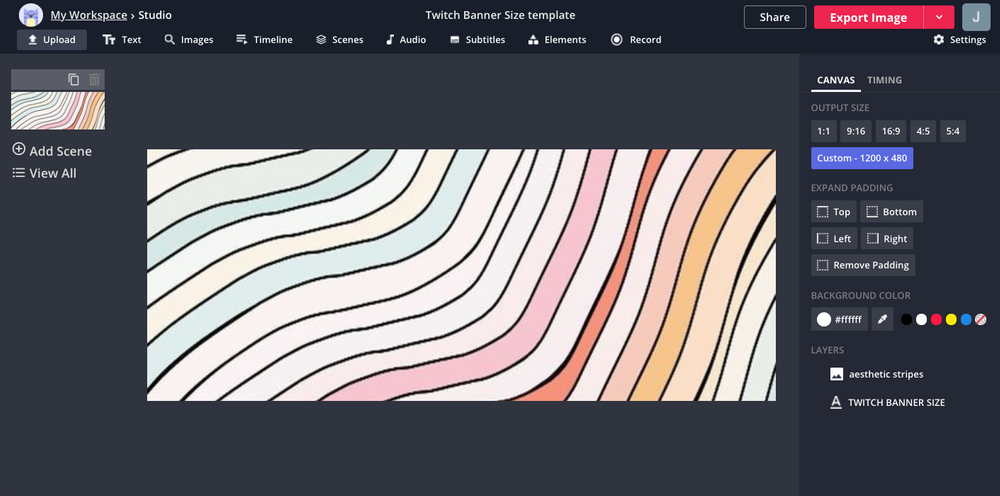 How to Make a Twitch Banner Image