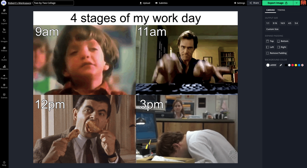 GIF Collages: How to Make a GIF Collage Online