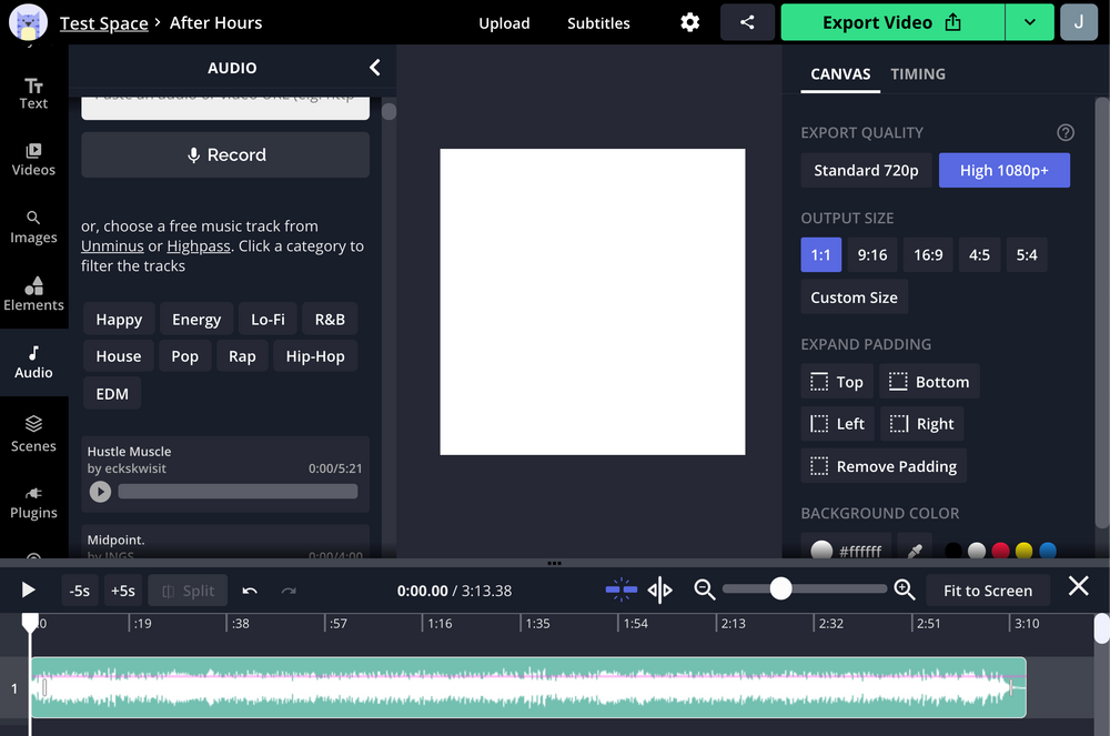 Video Sound Editor: Edit the Audio Track of Your Video for Free Online
