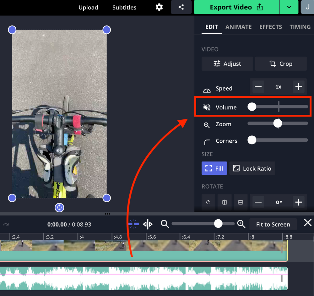 Video Sound Editor: Edit the Audio Track of Your Video for Free Online