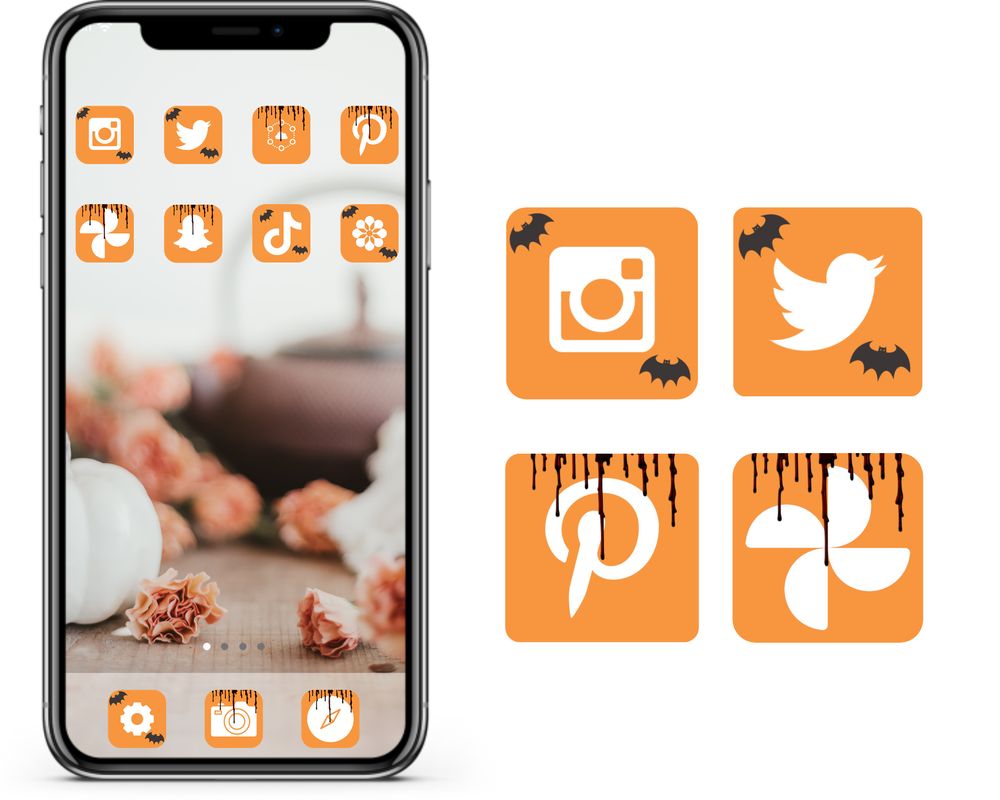 Free Halloween App Icons for Your Home Screen
