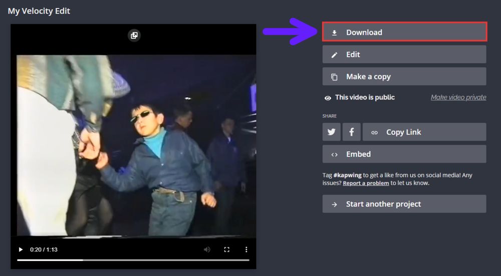 How to Make a Velocity Edit Online
