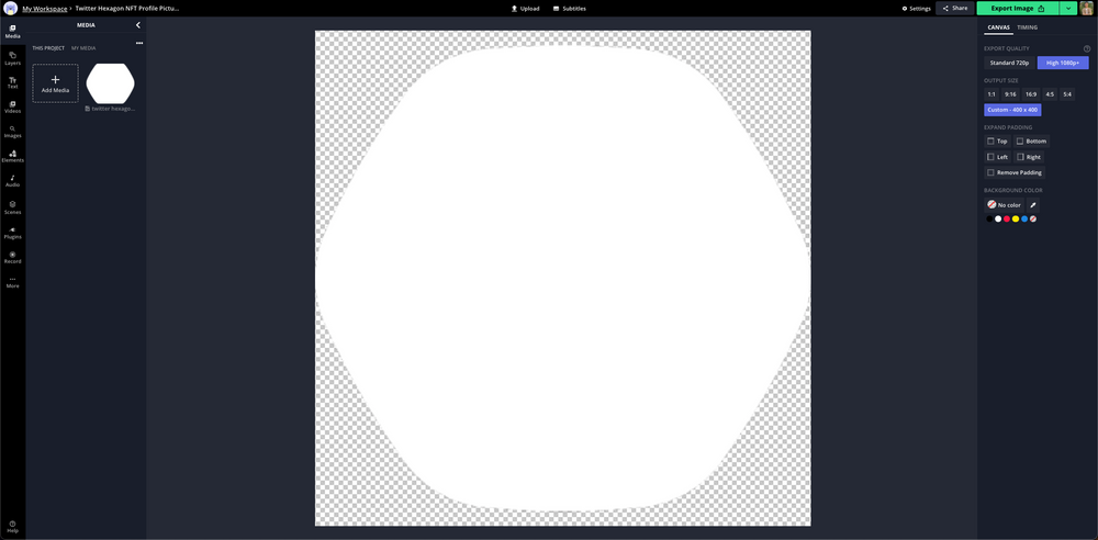 How to Get a Twitter Hexagon PFP without Owning an NFT