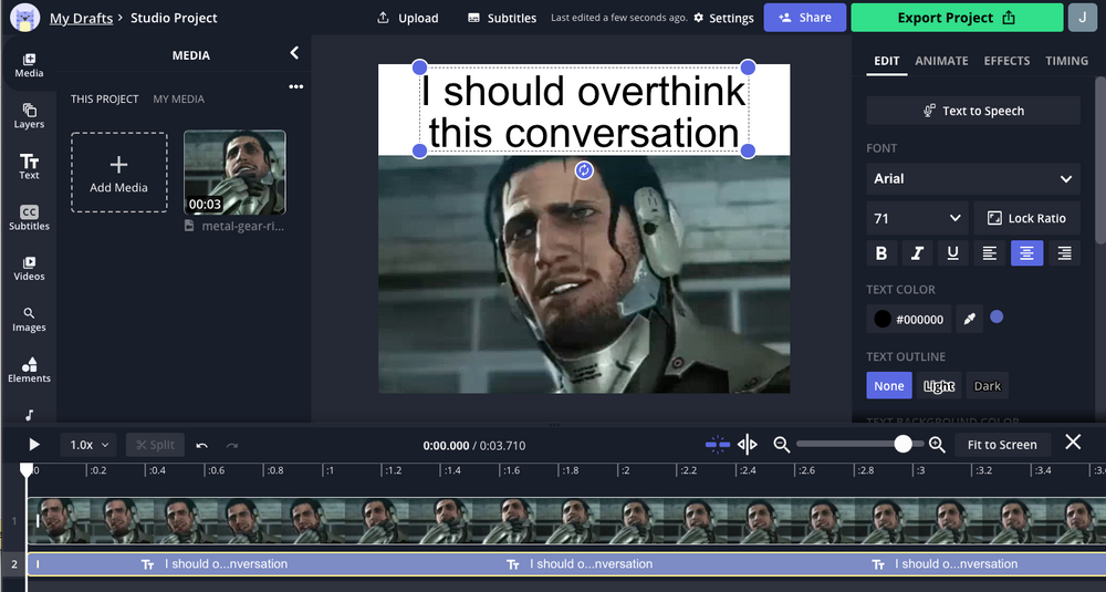 How to Make a Meme With Writing Above the Image