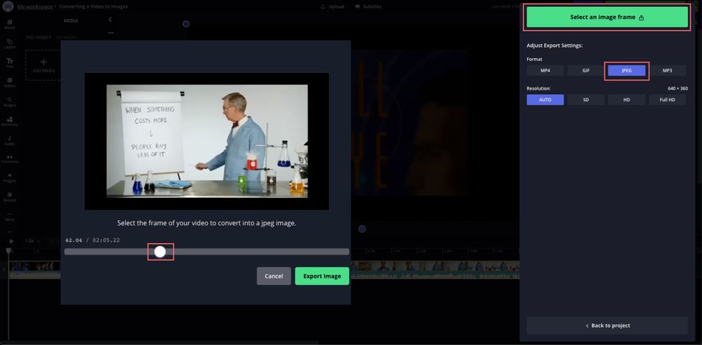 How to Convert a Video to Images