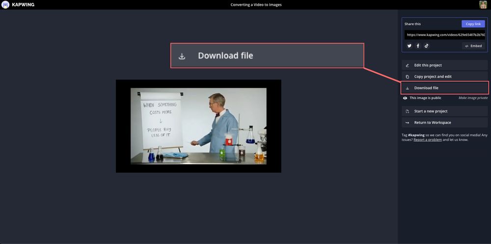 How to Convert a Video to Images