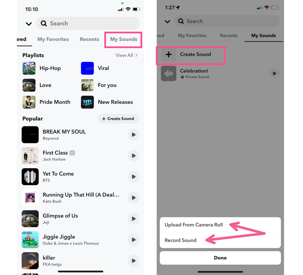 How to Add Your Own Music to Snapchat