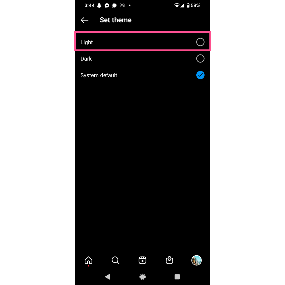 How to Turn Off Dark Mode on Instagram