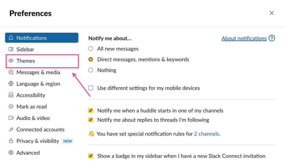 How to Create a Customized Slack Theme for Your Brand