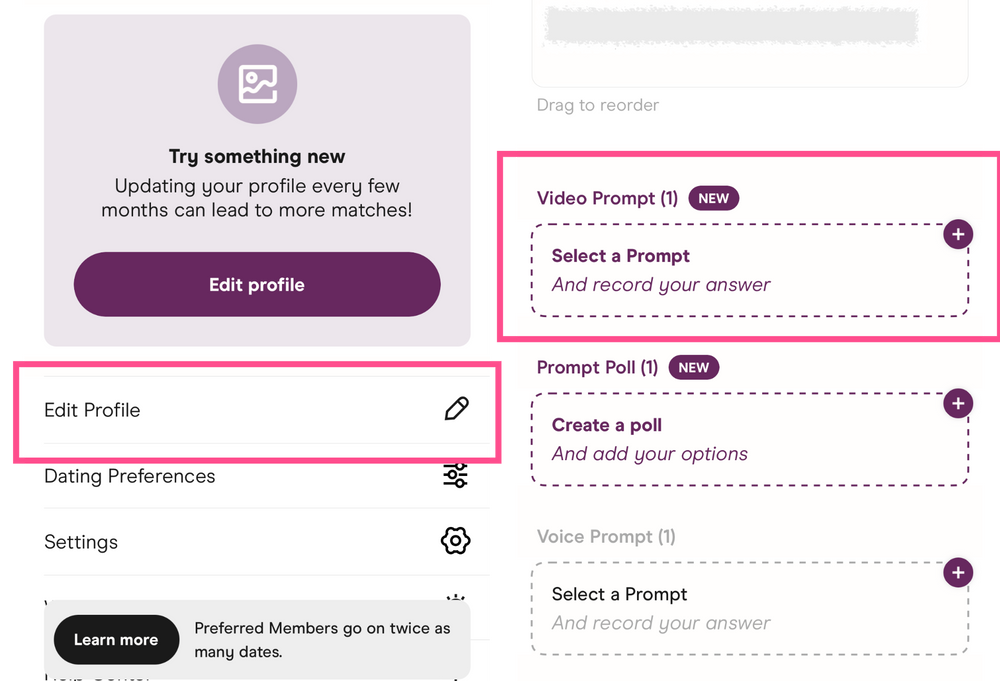 How and Why to Post a Video Prompt on Your Hinge Profile