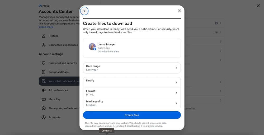 How to Download All Photos and Videos from Facebook
