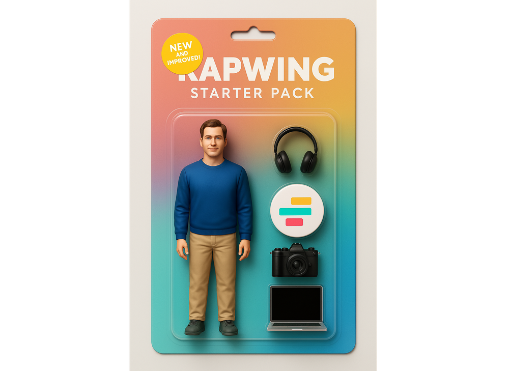 How to do ChatGPT's 'Starter Pack' Meme (Action Figurine Prompt)