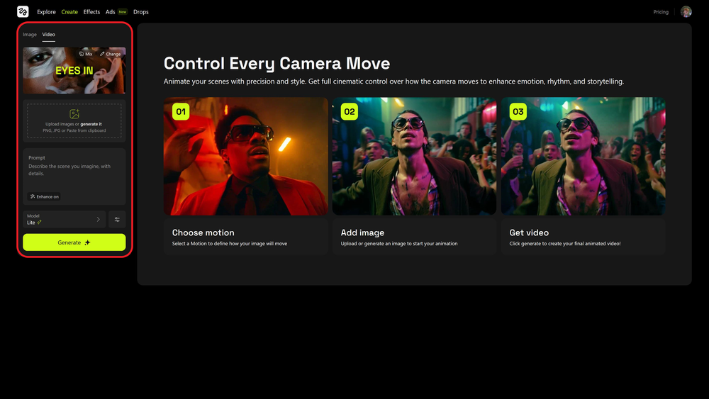 AI Eye Zoom Trend Tutorial (Lost in Your Iris)