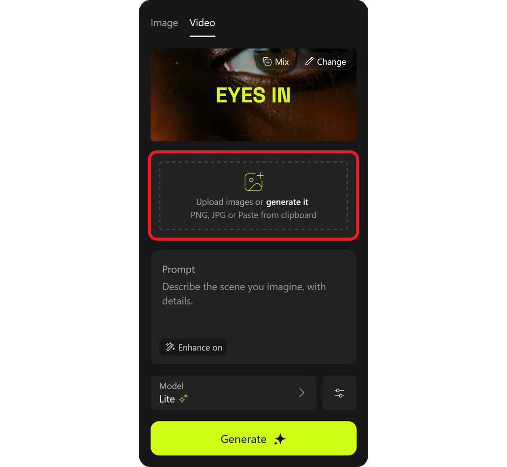 AI Eye Zoom Trend Tutorial (Lost in Your Iris)
