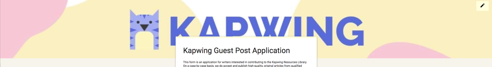 How to Make a Header Image for Google Forms