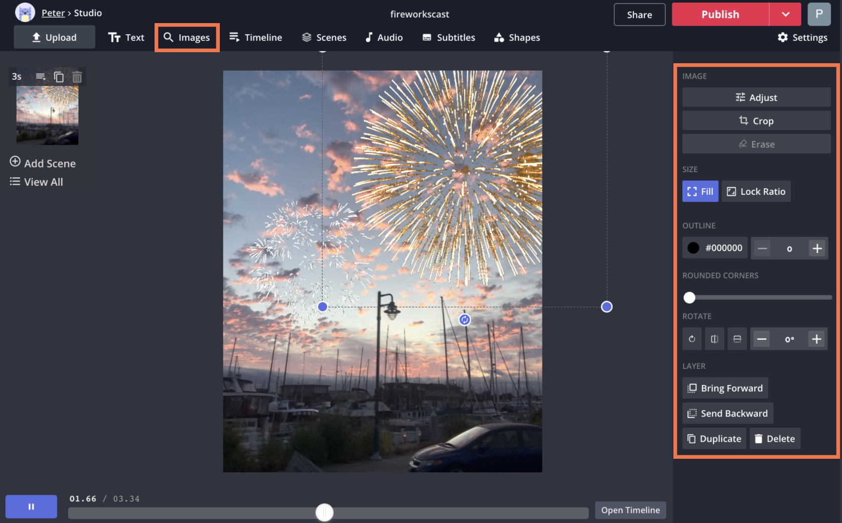 How to Add Fireworks to a Photo or Video Online