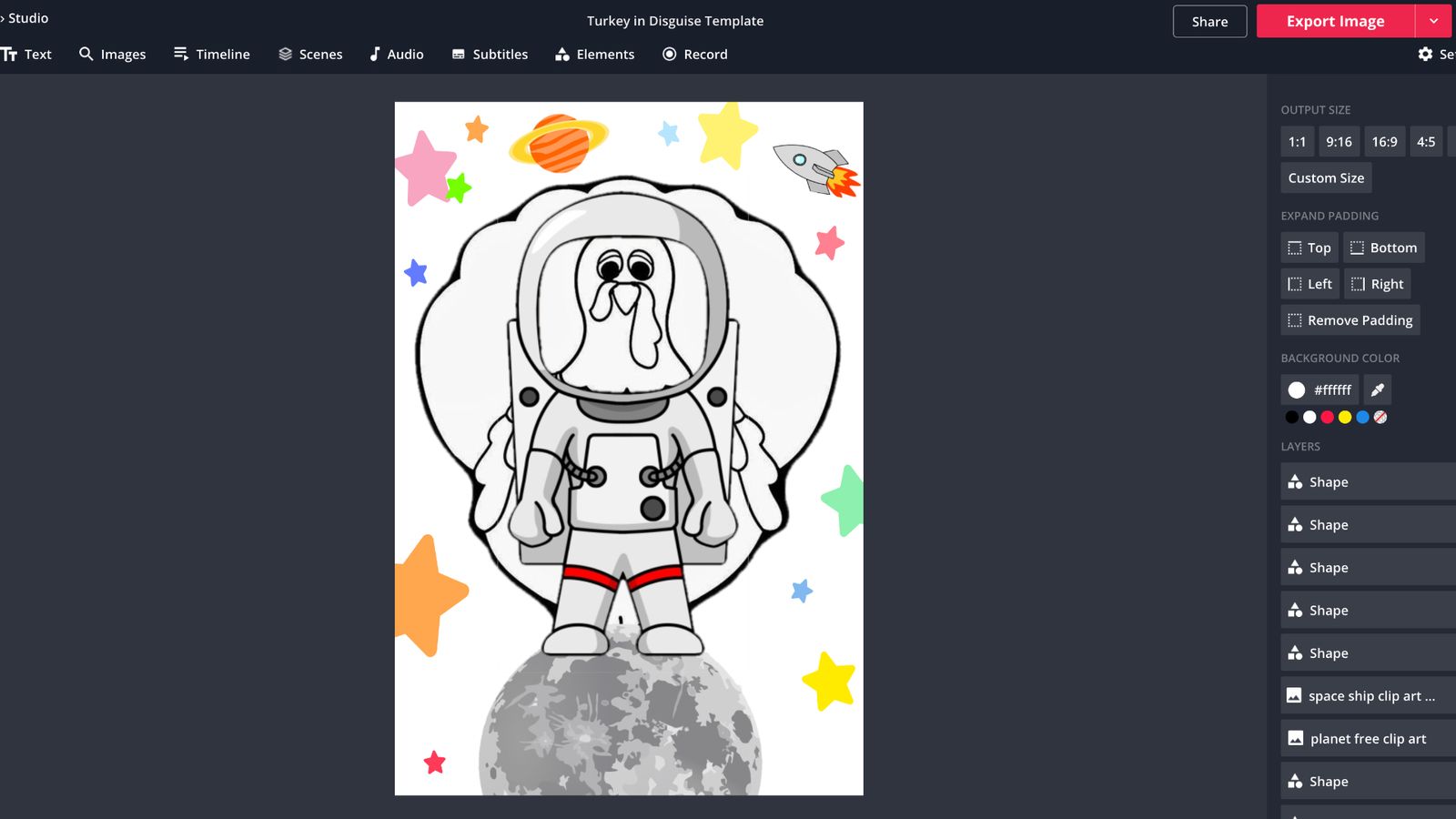 How to Make a Turkey in Disguise for Thanksgiving (Template Included)