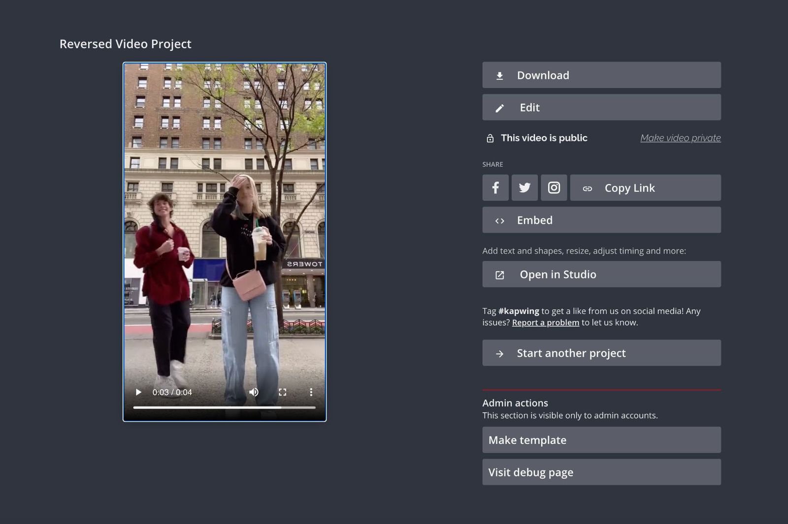 How to Reverse Video and Audio on TikTok