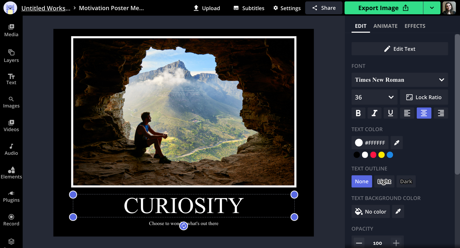 Make Your Own Motivational Poster Online