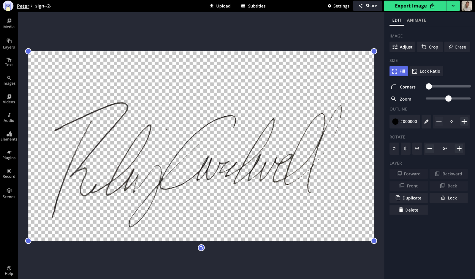 How to Make Your Signature a Transparent PNG for Documents and Pictures