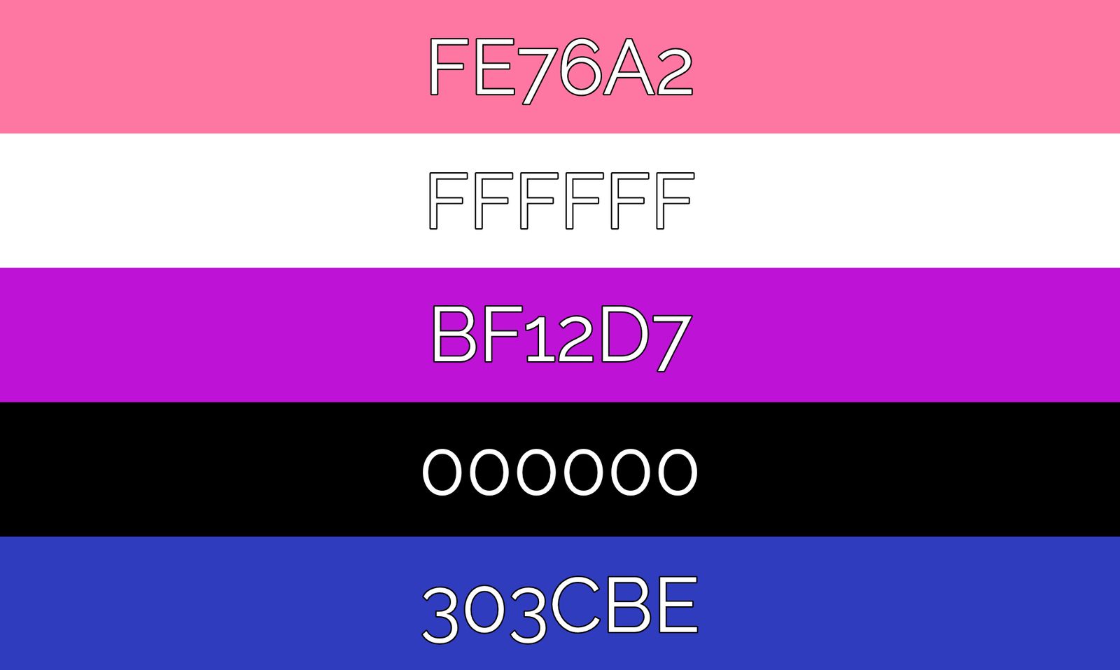 Official Pride Colors 2025: Exact Color Codes for 15 Pride Flags