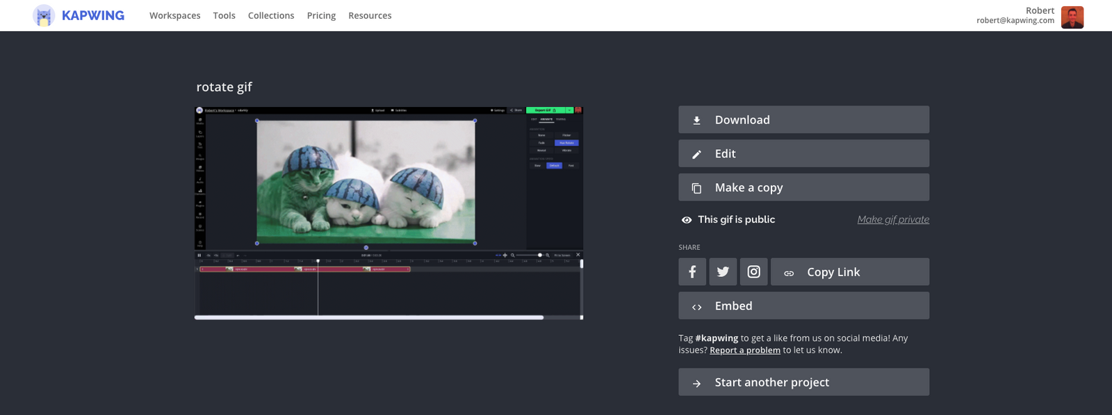 How to Make a Color Changing GIF Online