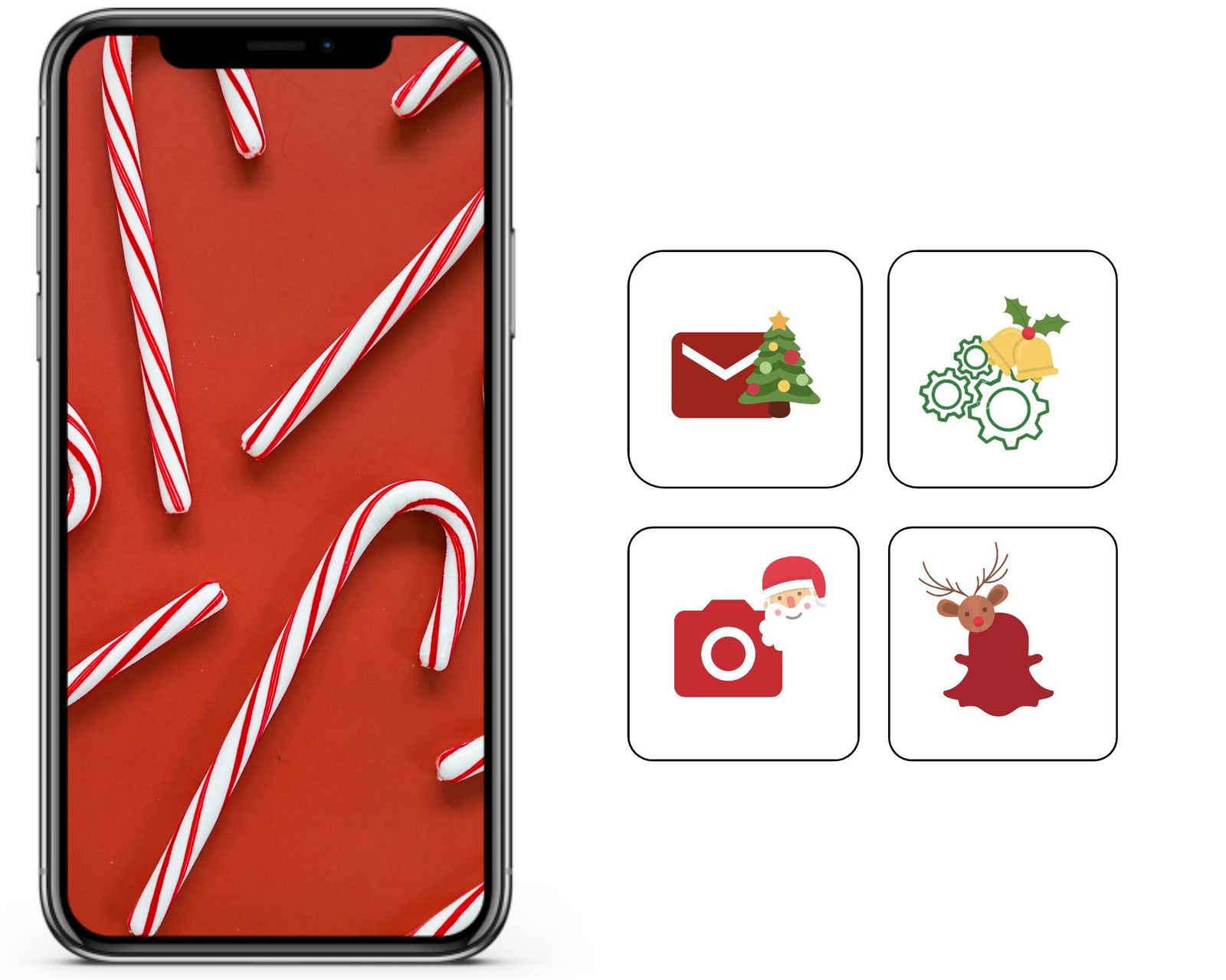 Aesthetic Christmas App Icons and How to Make App Covers
