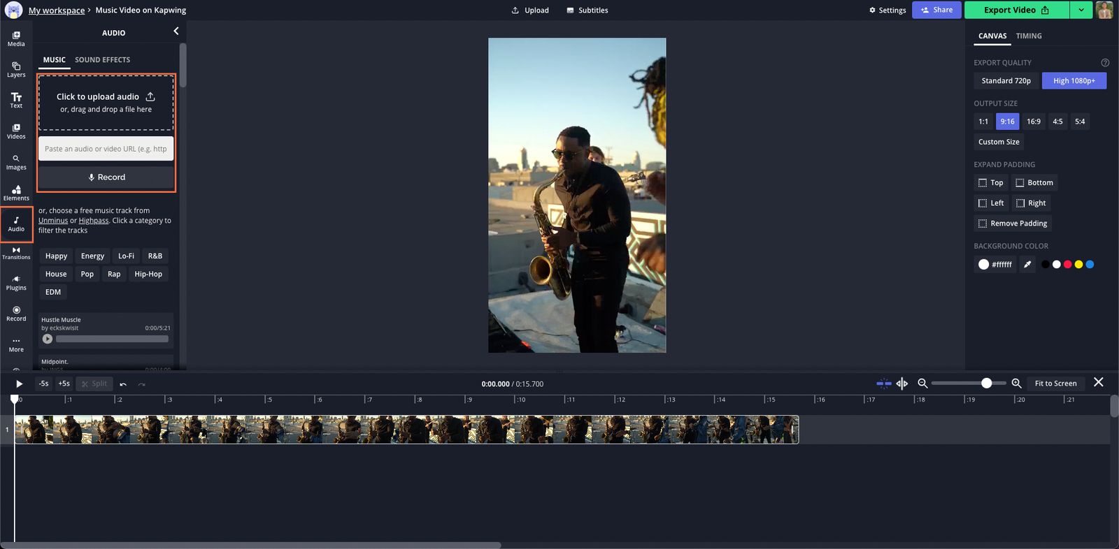 How to Make and Edit a Music Video Online