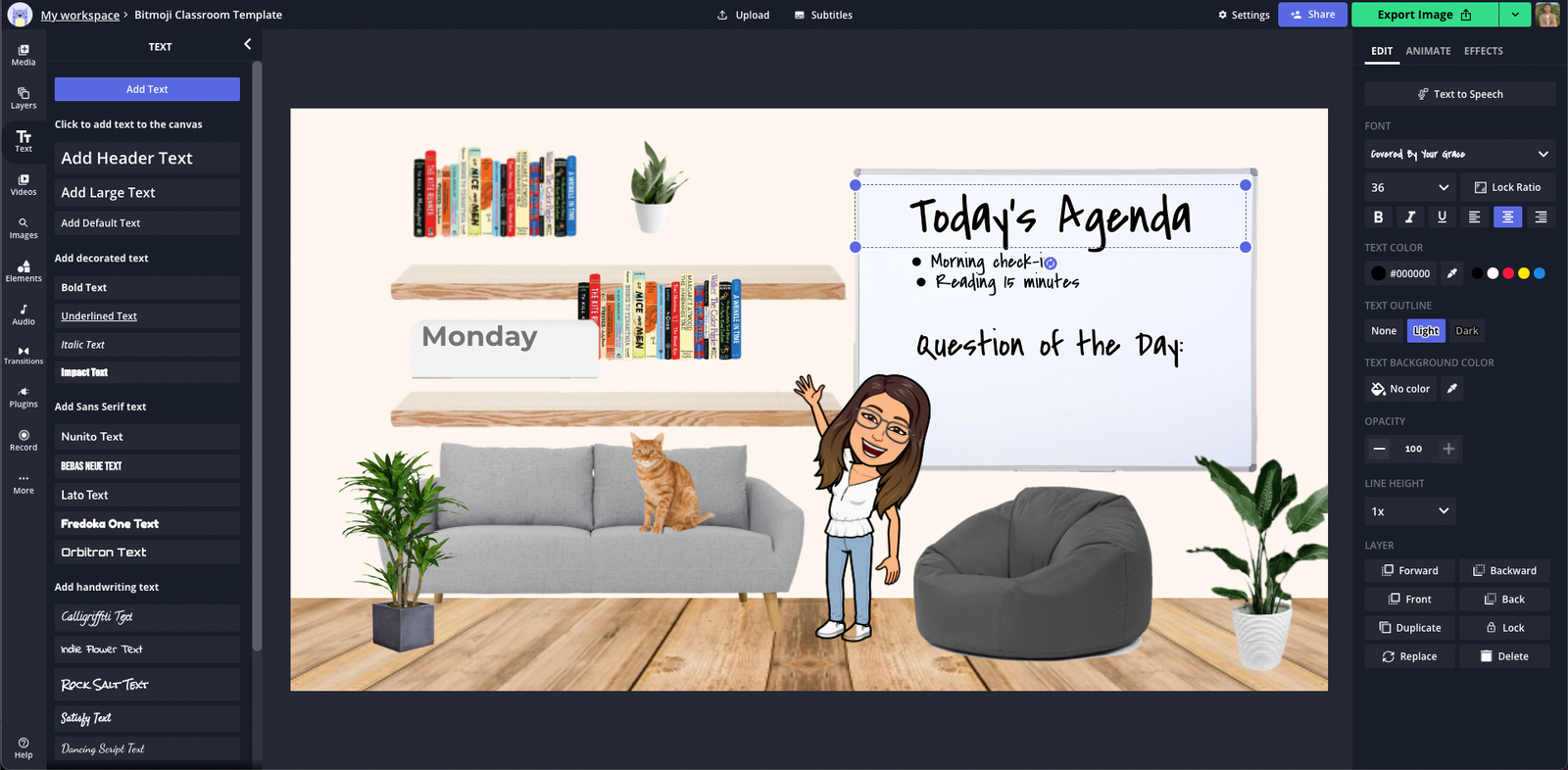 This Bitmoji Classroom Template Helps You Create Your Own Virtual Classroom