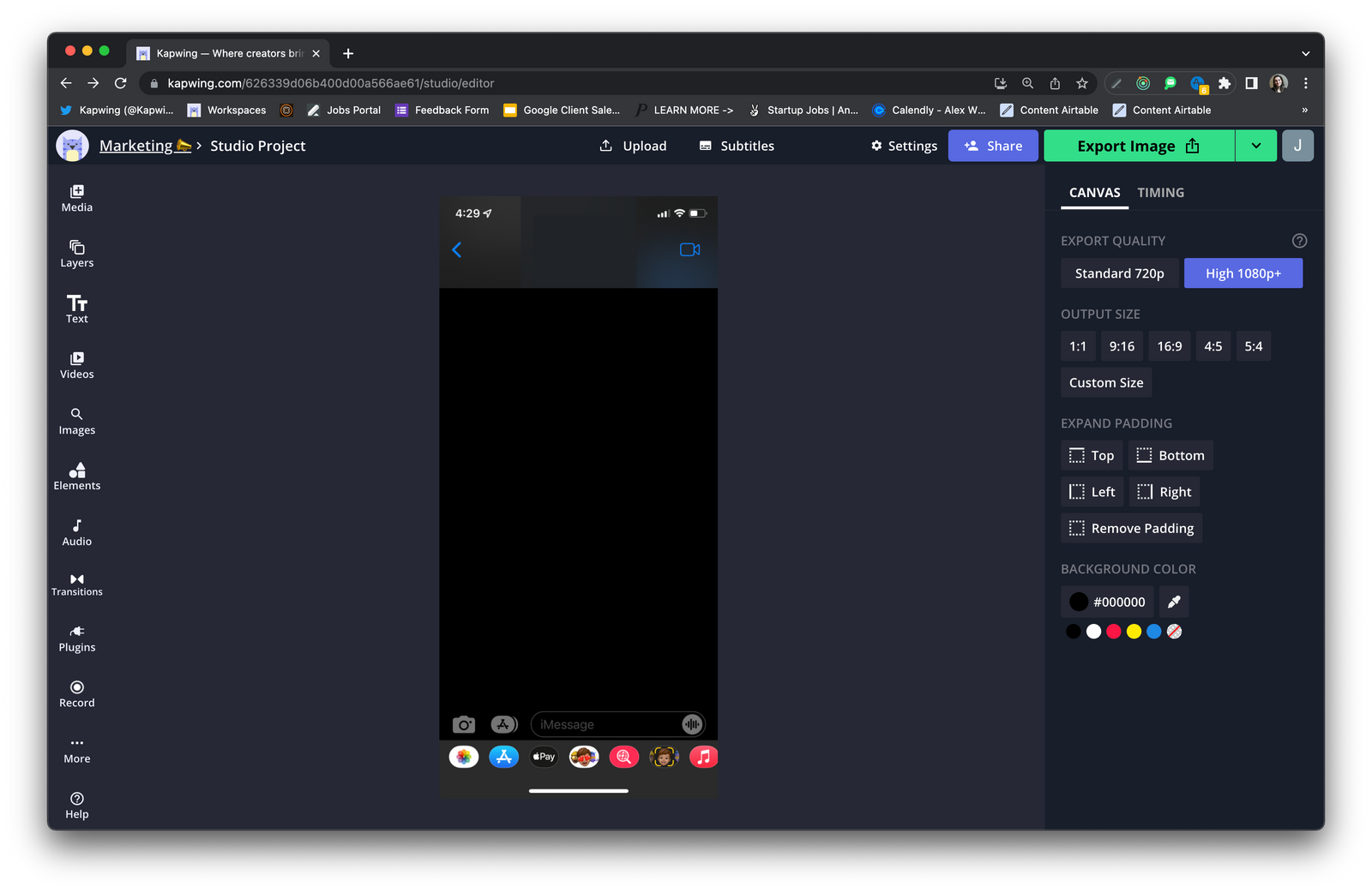 How to Make a Fake Texting Story Video