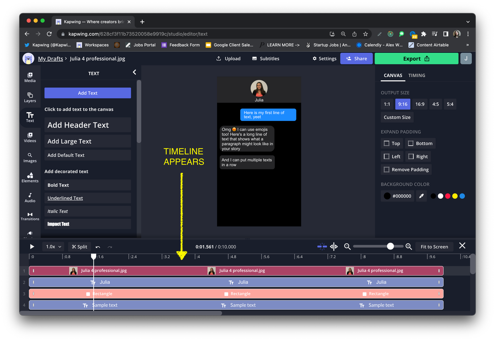 How to Make a Fake Texting Story Video