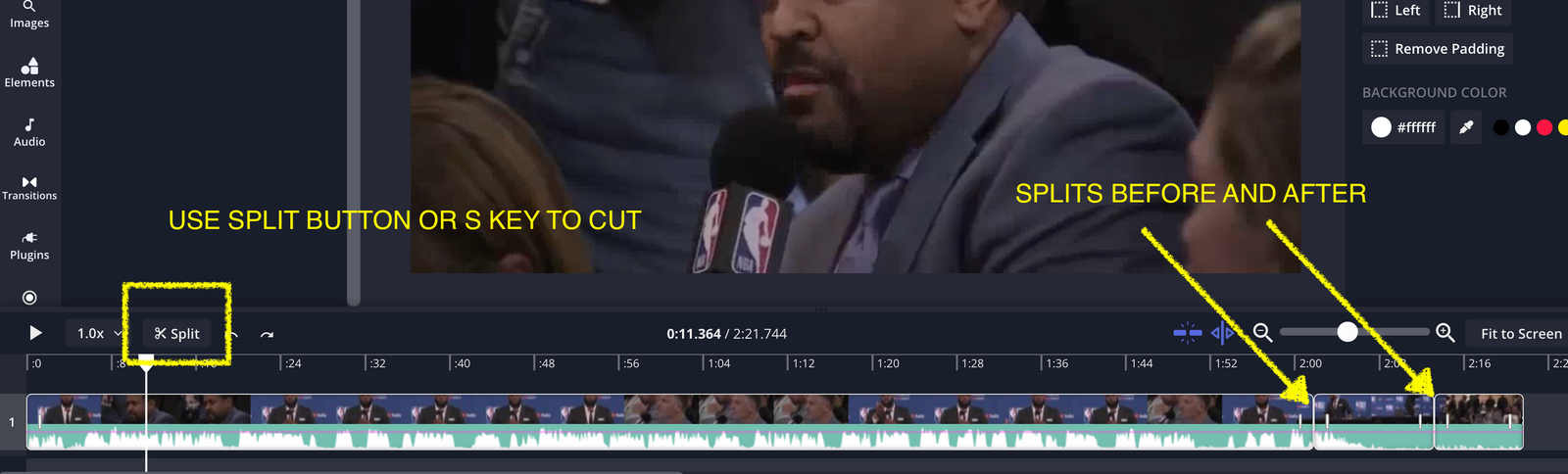 Cut Out a Section of a YouTube Video