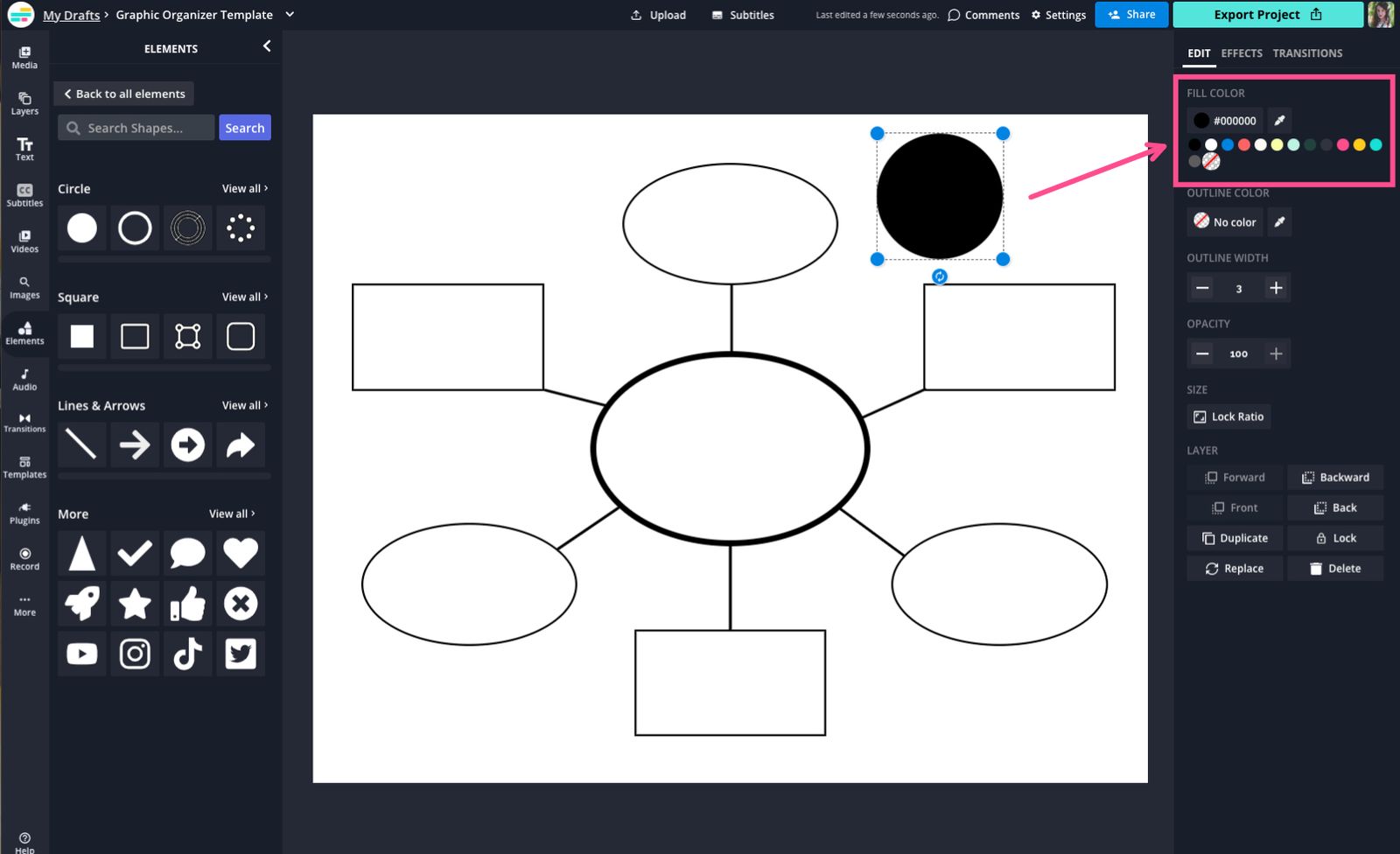 How to Make a Graphic Organizer Online (Template Included)
