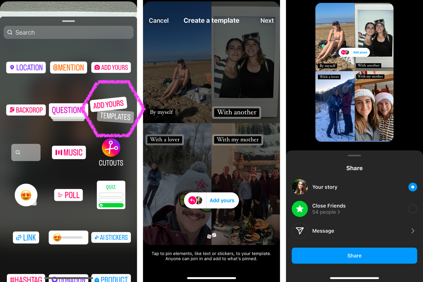 How to Make an "Add Yours" Template for Instagram