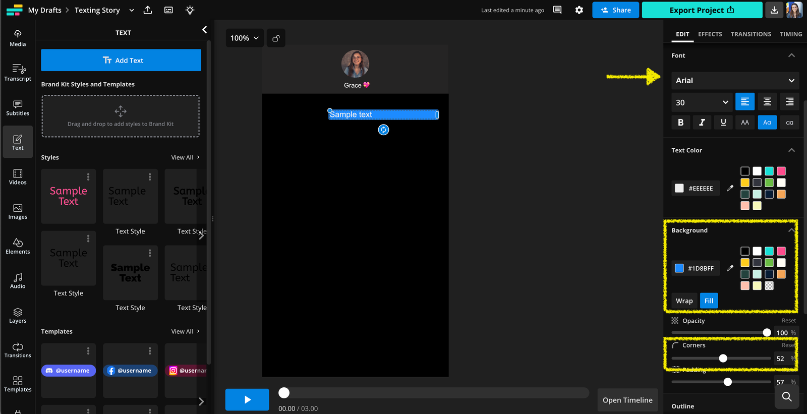 How to Make a Fake Texting Story Video