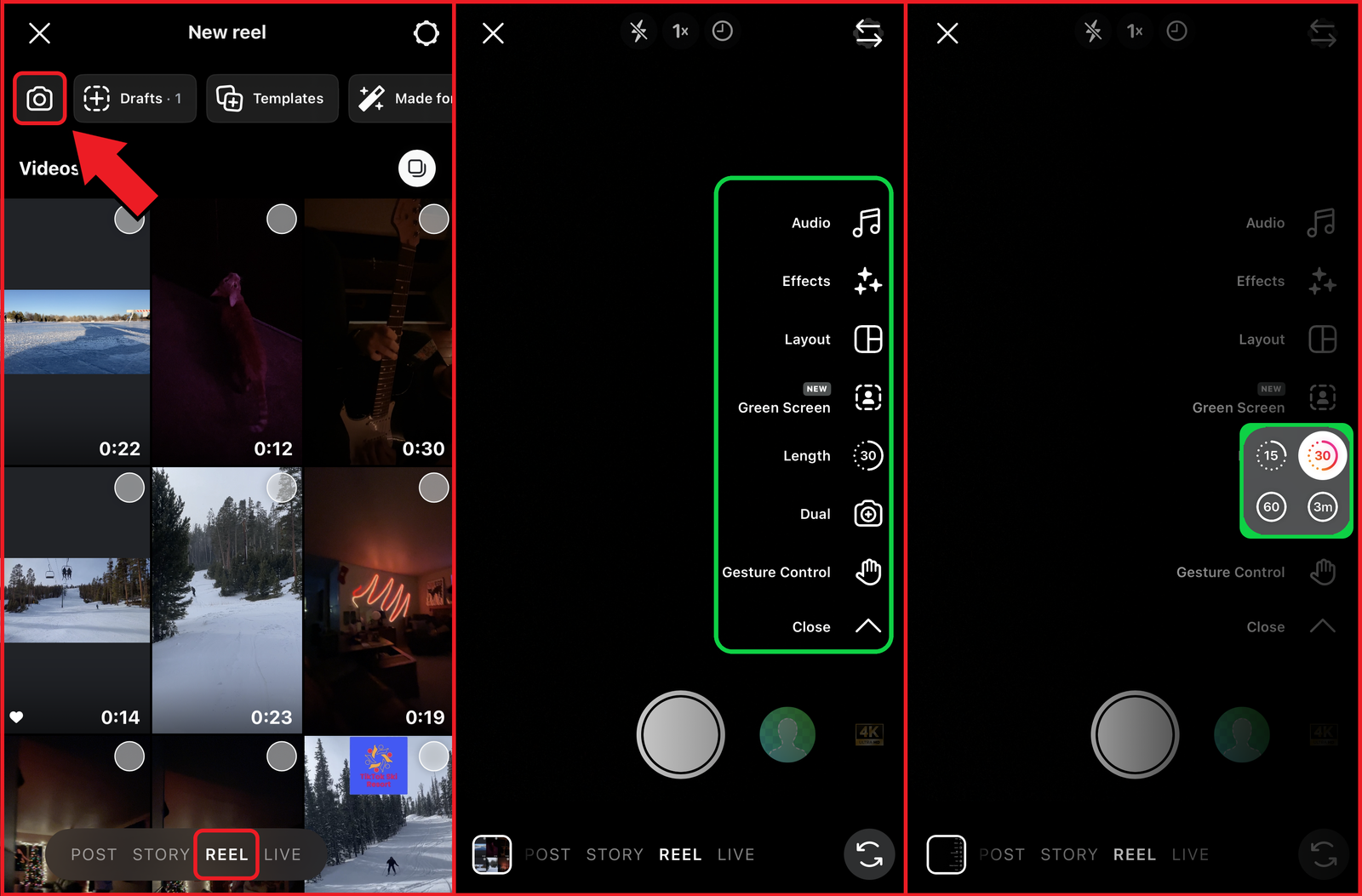 How to Create and Post 3-Minute Instagram Reels