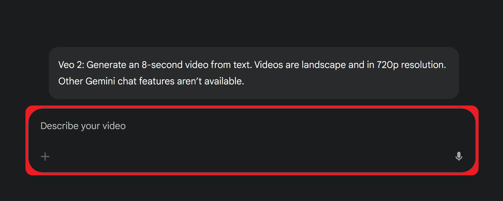 How to use Google Gemini Veo 2 Video Generator